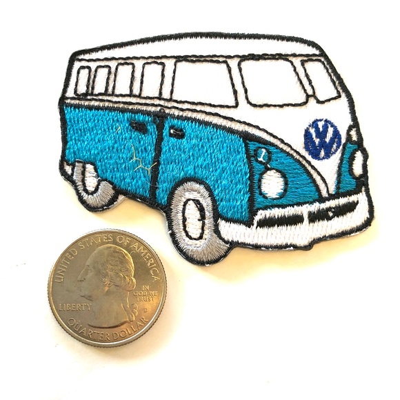 Accessories | Hippie Van Patch Iron On Vw Bus Tie Die Diy Peace ...